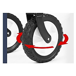 Suuim Garden Wagon Folding Wagon Utility Wagon Collapsible Utility Wagon Carts Large Capacity Beach Folding Wagon with Large Wheels Outdoor Camping Collapsi