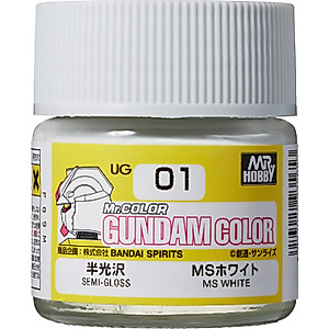UG01 MS White 10ml Bottle, GSI Gundam Color