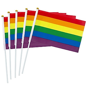 50 Pack Rainbow Pride Flag