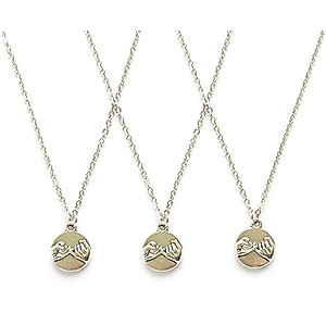 IDLAN 3 Pinky Promise Pinky Swear Best Friends BFF Sisters Necklaces