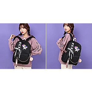 JUSTGOGO Korean KPOP MONSTA X TWICE GOT7 SEVENTEEN Backpack Daypack School Bag Mochila Bookbag