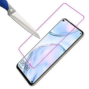 Mr.Shield [3-Pack] Designed For Huawei (P40 Lite) [Tempered Glass] [Japan Glass with 9H Hardness] Screen Protector with Lifetime Replacement