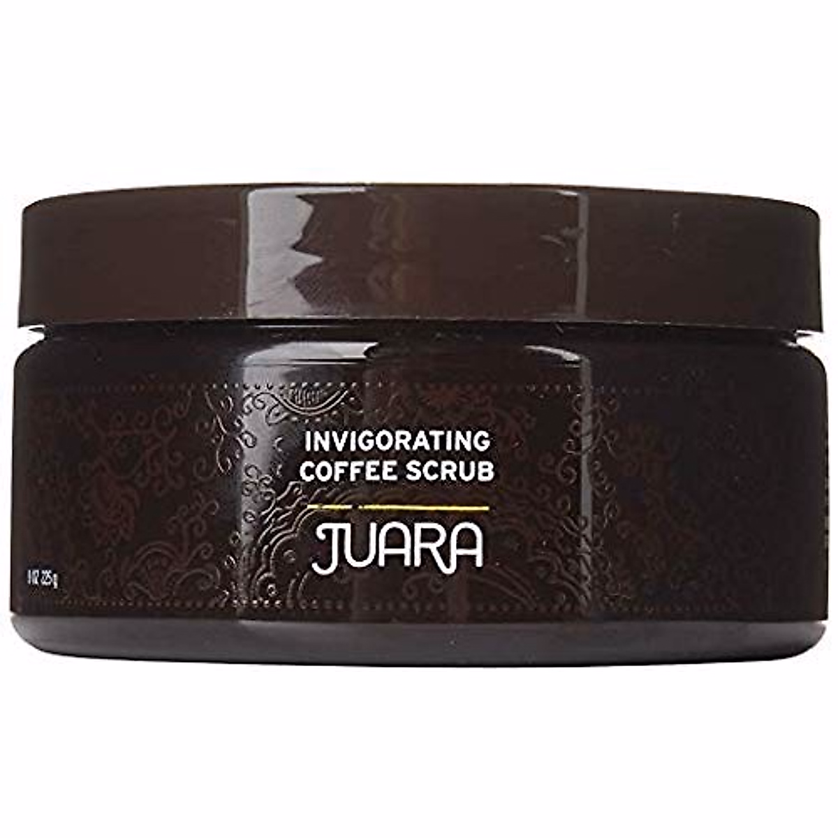 JUARA - Invigorating Coffee Scrub | Smooth Rough Skin | Body Exfoliator | Chocolate, Espresso Scent | Hydrating Polish | Rejuvenating Cleanse | Cruelty Free, Paraben, Sulfate Free, Vegetarian | 8 oz