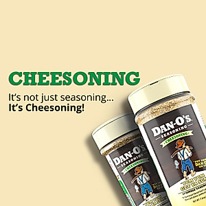 Dan-O's Cheesoning Seasoning | Medium Bottle | 1 Pack (7.6 oz)