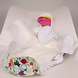 AppleCheeks Disposable, Flushable Diaper Liners, 100 Count, Unisex