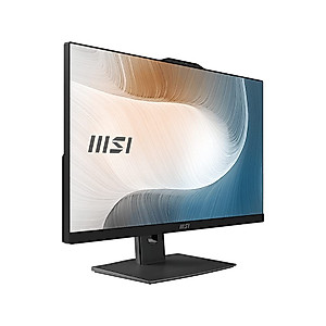 2022 MSI Modern AM242TP 12M-054US (i5-1240P, 16GB RAM, 512GB NVMe SSD, 23.8" FHD Touchscreen, Windows 11) All-in-One Computer Desktop - Black