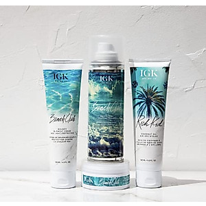 IGK BEACH CLUB Volumizing Texture Spray for Wavy, Curly, Dry Hair | Vegan, Cruelty-Free | 5 Oz