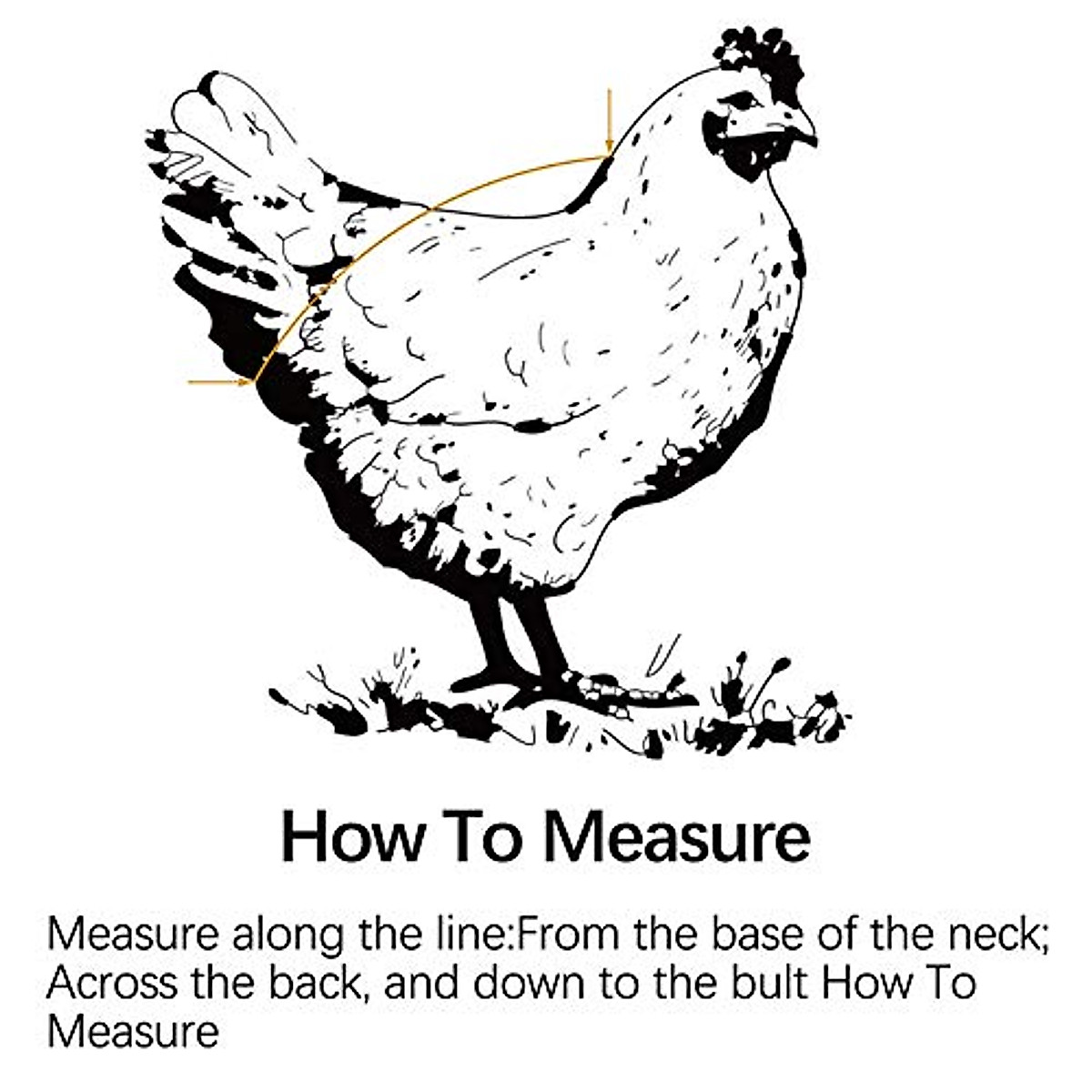 VIVEKATT Chicken Diaper, Pet Diaper for Chook Duck Goose, Washable Pet Diapers Bow Tie Duck Diapers Chicken Diaper for Poultry, 1 Count (Pack of 1)