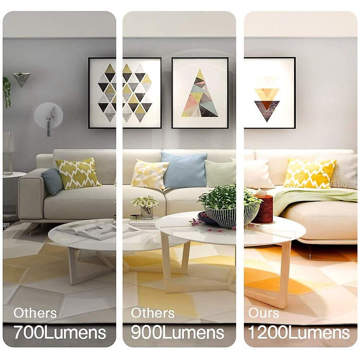 【Upgraded】 Dimmable G25 LED Globe Light Bulbs, Edison Light Bulbs 100W Equivalent, 1200 Lumens, 10W E26 Base Vanity Light Bulb with Warm White 2700K for Home Reading Room Bathroom Pendant, 4-Pack