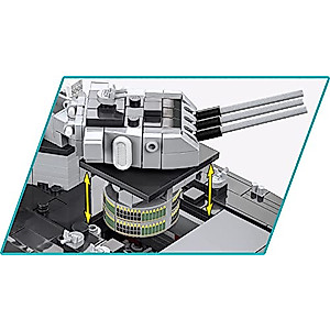 COBI Historical Collection World War II Iowa-Class Battleship, 4-in-1 Executive Edition