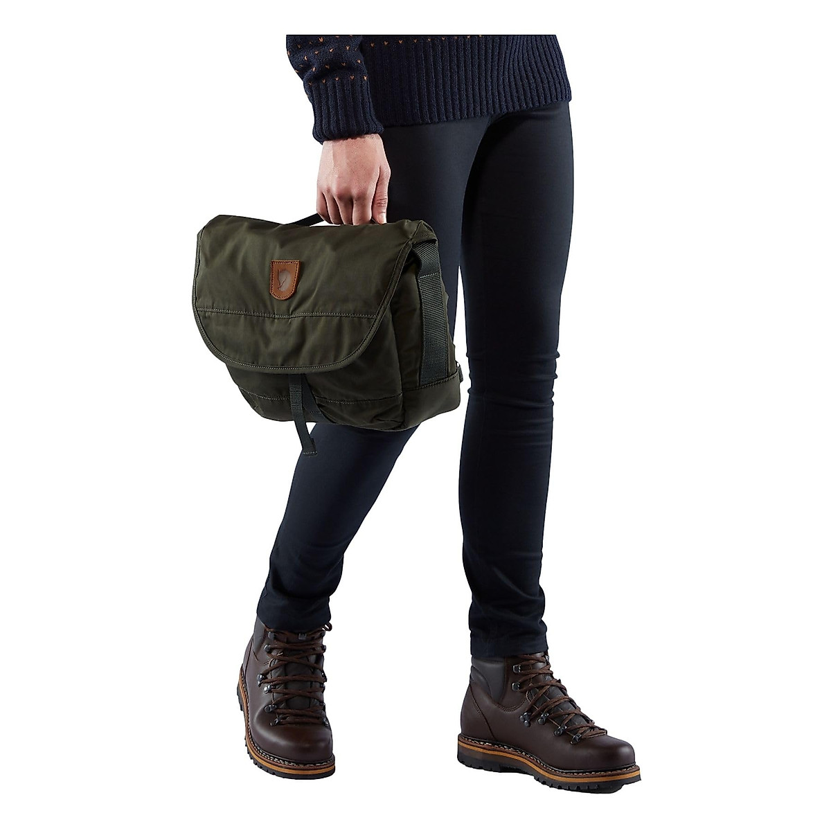 FJÄLLRÄVEN Greenland Shoulder Bag Small, Deep Forest, 34 Centimeters