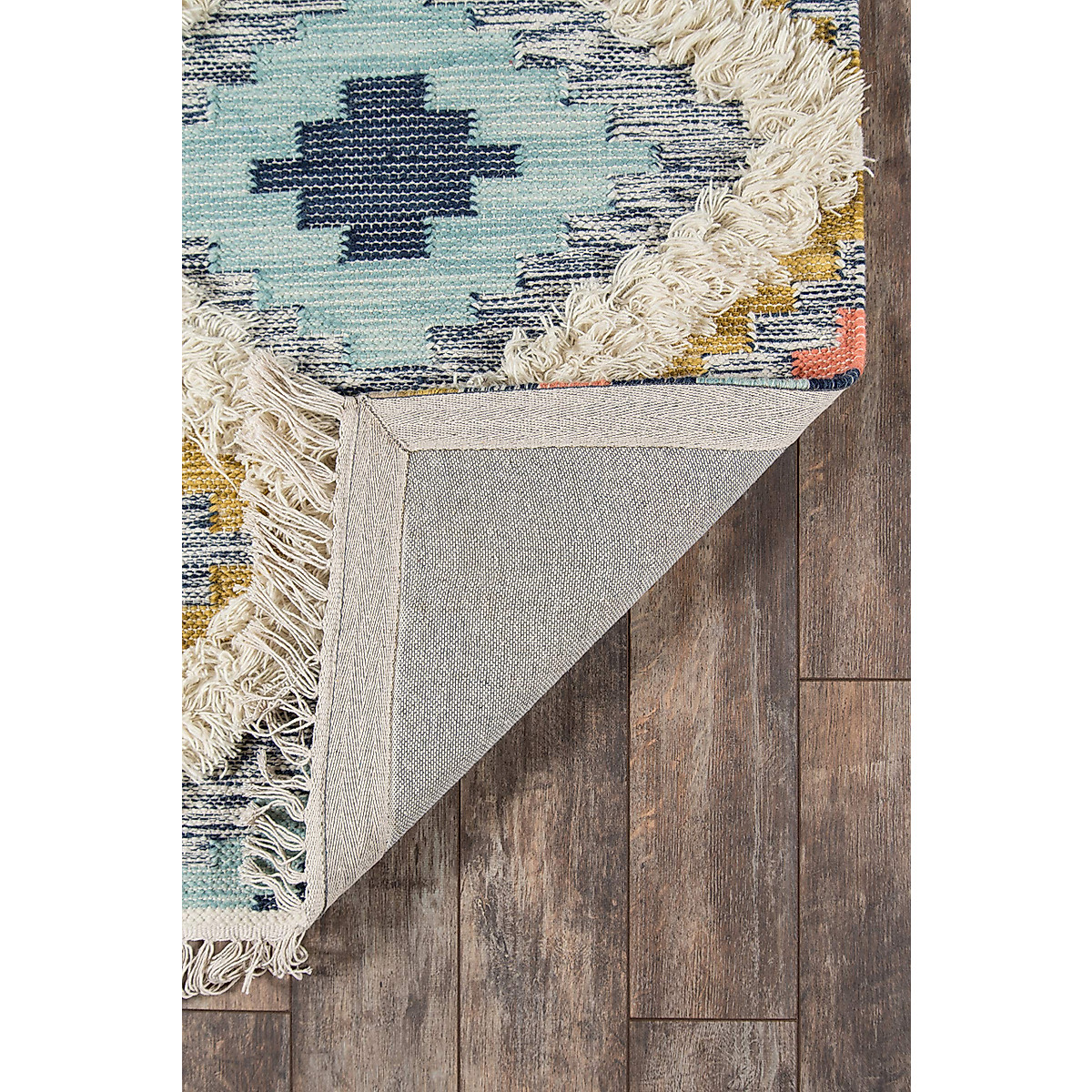 Novogratz by Momeni Indio 100% Wool Hand Made Contemporary Area Rug, 5' X 7', Multi