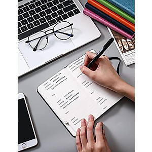 molekaus Password Book with Alphabetical Tabs Small Password Keeper with Extra Password Space to Change Password. Password Notebook for Home or Office for Internet Log In, 6.1*3.7in black small