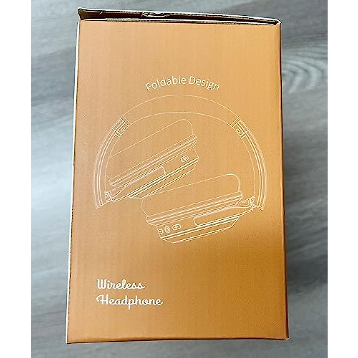 RUNOLIM Bluetooth Headphones Over Ear, 65 Hours Playtime Wireless Headphones with Microphone, Lightweight Foldable & Portable Stereo Bass Headsets for Smartphone, Tablet, Computer, MP3/4