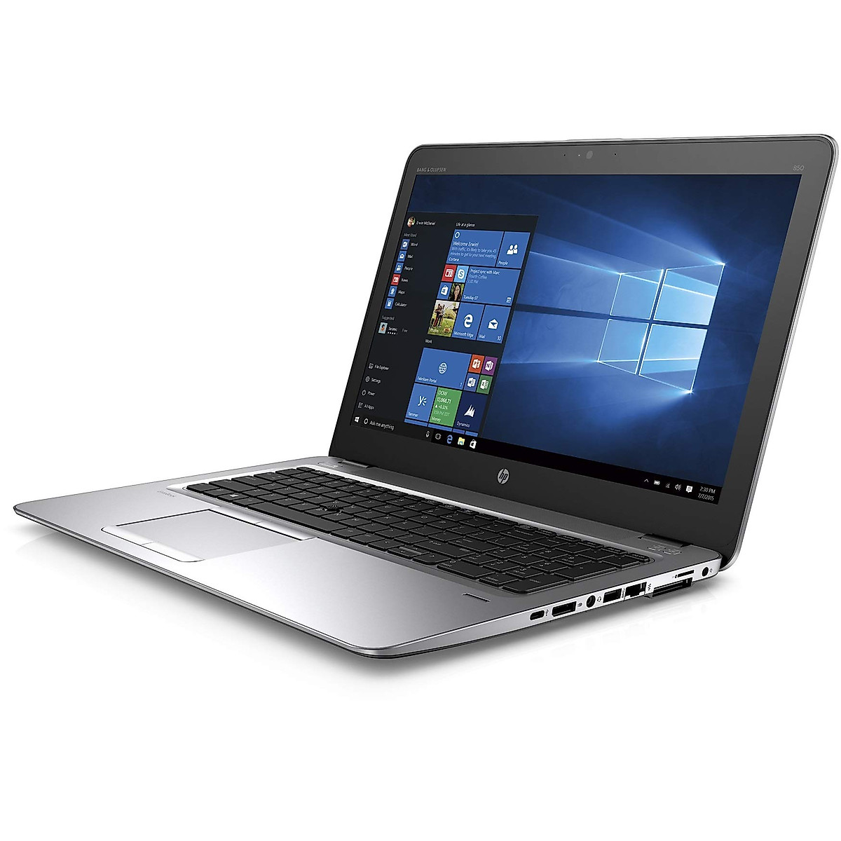 HP Elitebook 850 G3 15.6" Laptop Computer, Intel Core i5-6300U, 16GB DDR4 RAM, 512GB SSD, Backlit Keyboard, Fingerprint, Windows 10 Pro (Renewed)