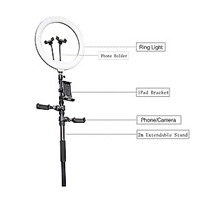 MWE 360 Photo Booth Machine with Software for Parties with Ring Light,Logo Customization,2-3 People Stand on APP Remote Control Automatic Slow Motion 360 Spin Camera Booth (26.8")