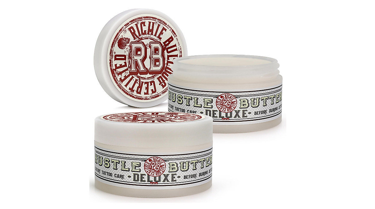 Hustle Butter Tattoo Balm 2pk – Vegan, Natural Aftercare for New & Old ...