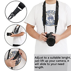 IGAVCPM Quick Release Camera Shoulder Strap Comfortable Camera Sling Strap for Nikon, Canon, Sony, Fujifilm, Olympus