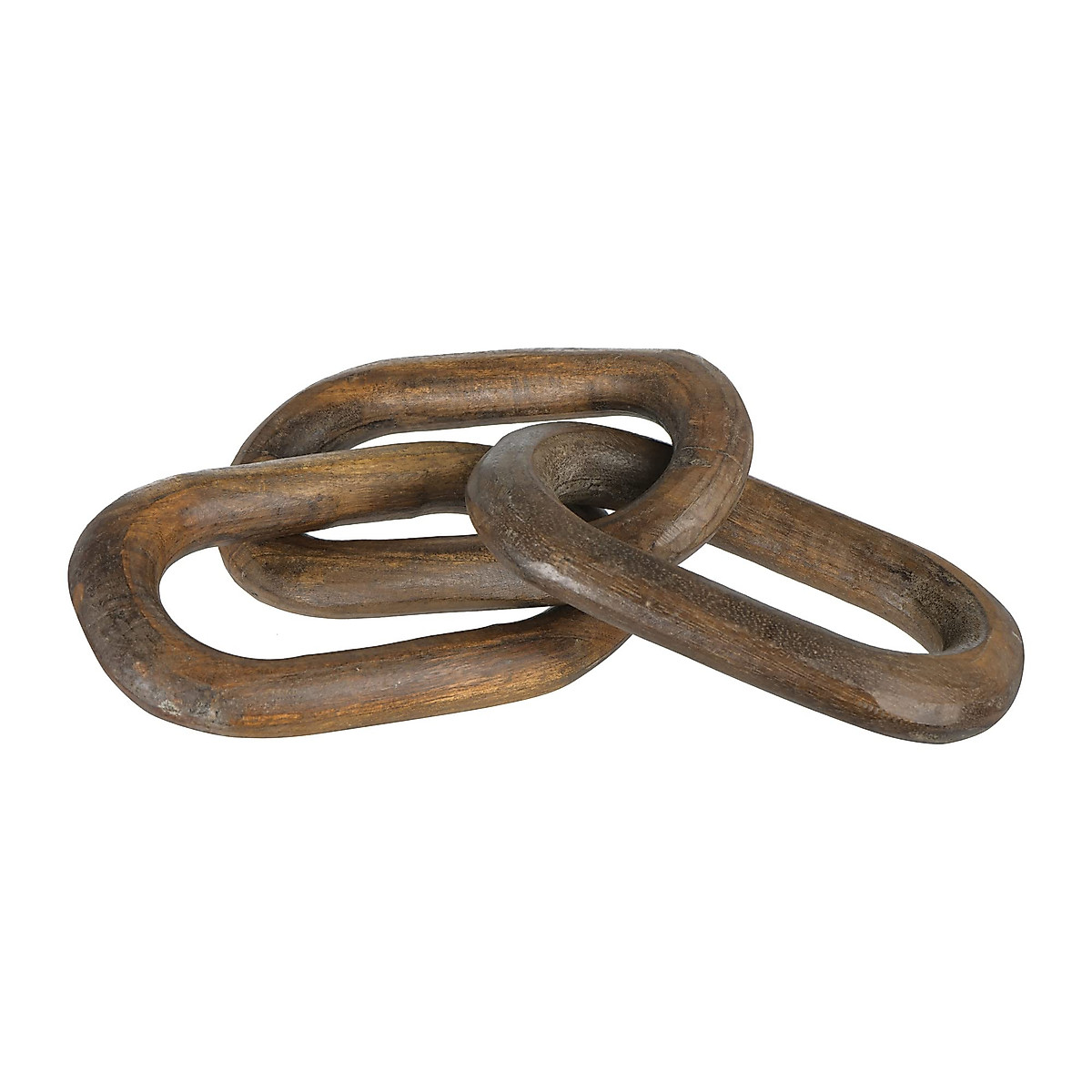 Creative Co-Op Reclaimed Wood 3 Links Chain, Natural