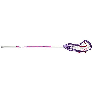 STX Lacrosse Crux 100 Complete Stick with Crux Mesh Pocket, Orchid