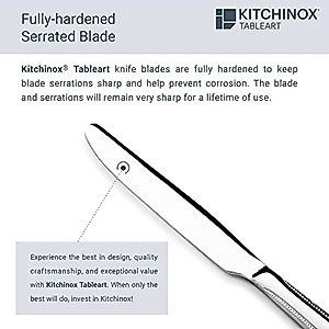 Kitchinox Kithinox Flatware Set, Service for 4/20 Piece, Parker, 20 Count