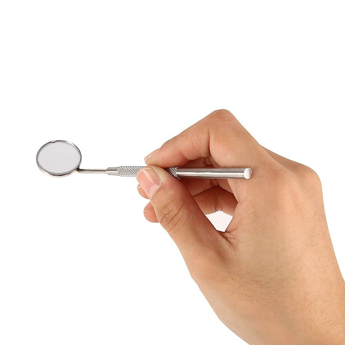 DEWIN Dental Mirror, Stainless Steel Inspection Mirror for Checking Eyelash Extension
