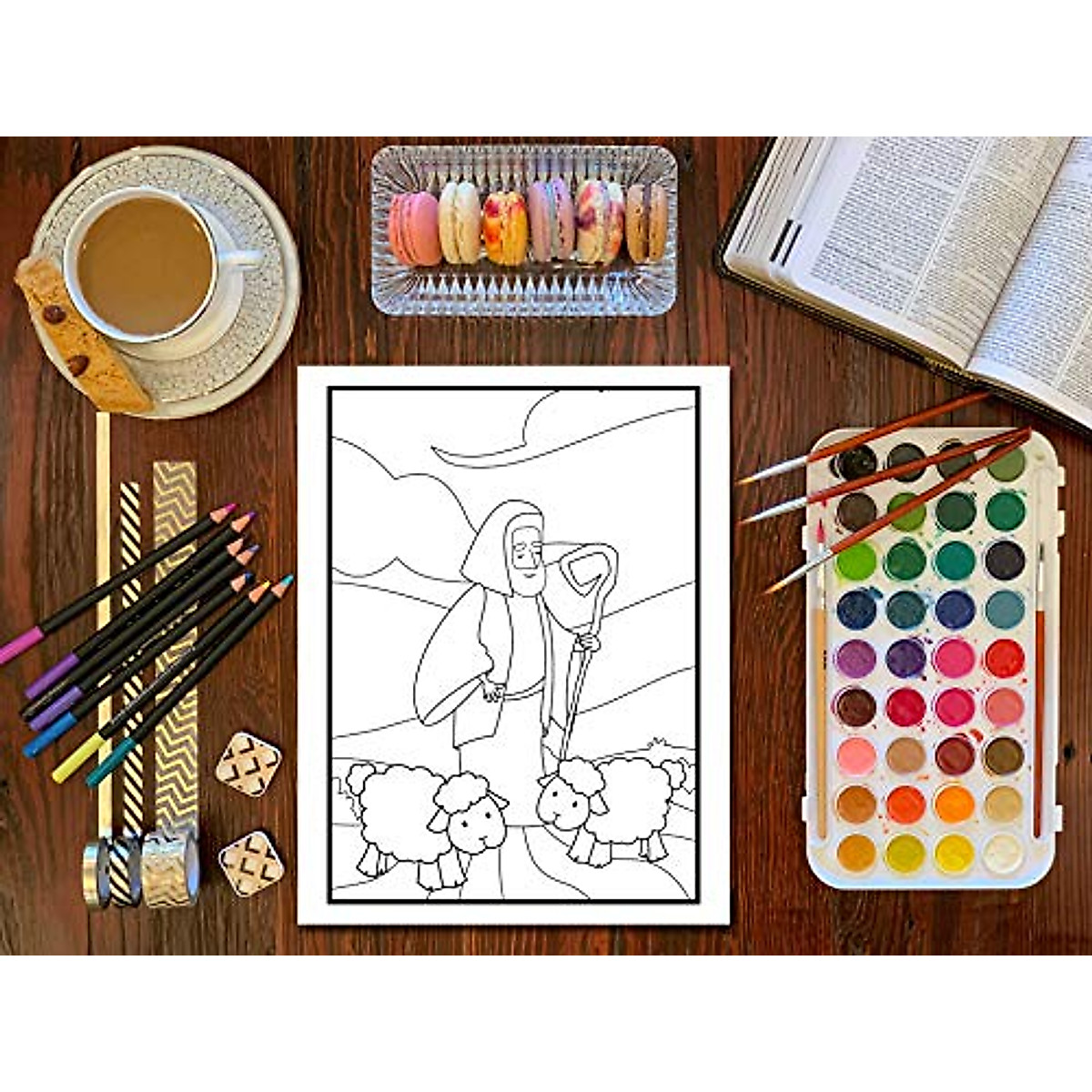 Bible Coloring Book for Kids