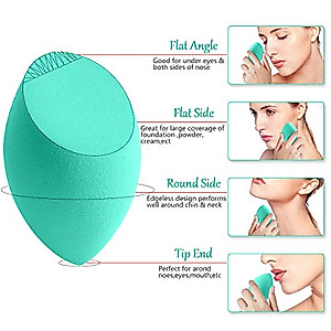 Makeup Sponge Beauty Sponge Blending Sponge Foundation Sponge (2 Count)