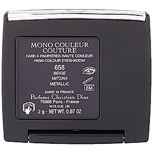 Dior Mono Couleur Couture High Color Eyeshadow Palette 2g (658 Beige Mitzah Metallic)