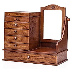 Yalych Solid Wood For Ladies jewellery case Jewelry Organizer