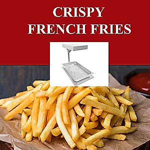 Commercial French Fry Warmer Infrared Food Warmer Fries Warming Stations with Removable Food Pan