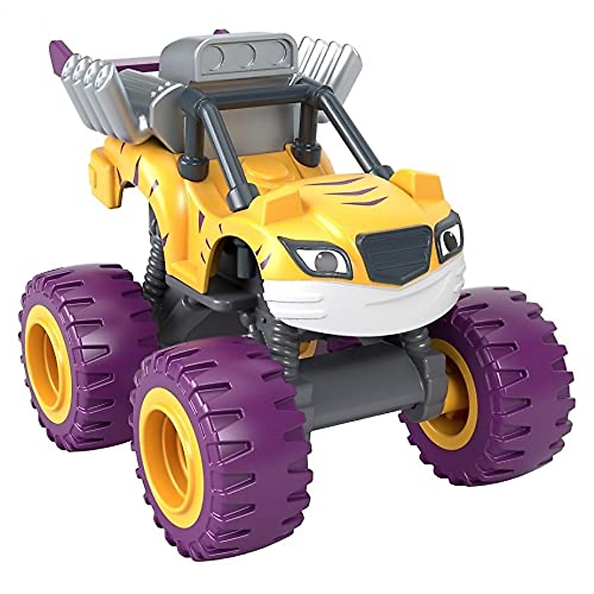 Blaze and The Monster Machines GWX79 Metal Vehicle Monster Engine Stripes Die-Cast New