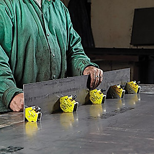 Magswitch Mini Multi Angle Welding Magnet - for Metal Fabrication Welding Accessories and Tools, with 300 Amp Grounding Clamp Holder and Magnet On/Off Capabilities, 150 lb Holding Force