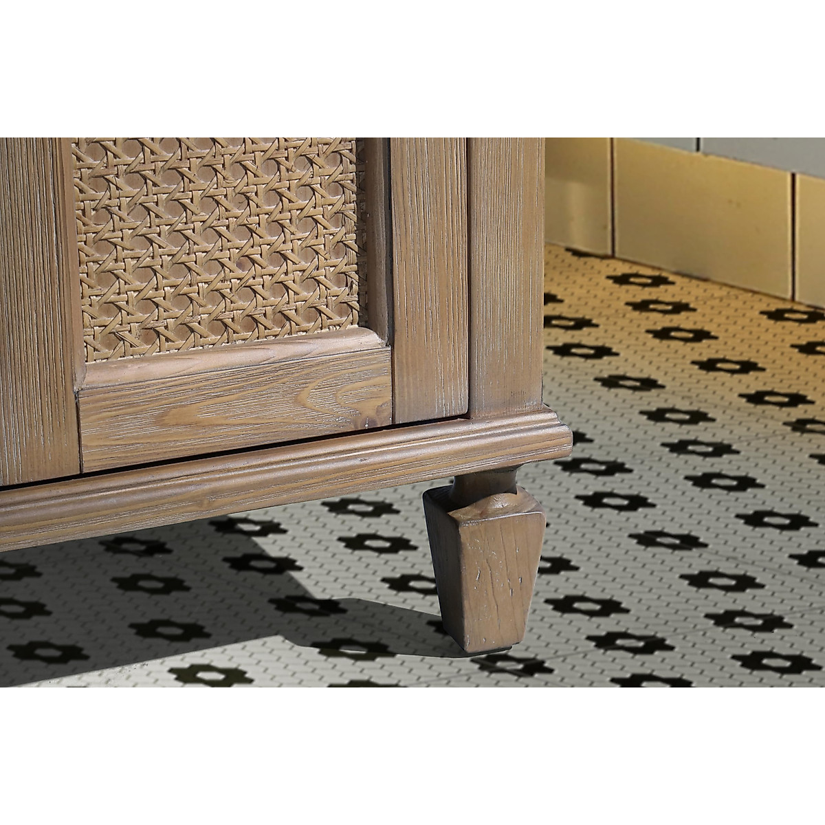 Ari Kitchen & Bath Annie 55" Bathroom Vanity Weathered Fir