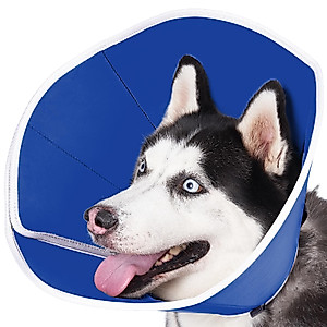 BARKLESS Dog Cone Collar, Soft Cone for Dogs After Surgery to Stop Licking, Alternative to Cone of Shame for Large Medium Small Dogs, Adjustable Elizabethan Collar, Ideal for Neuter and Wound Care