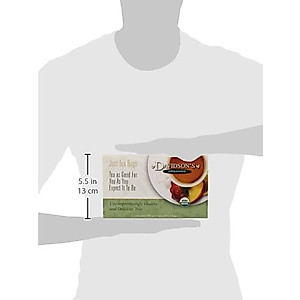 Davidson's Organics, Decaffeinated Spiced Peach, 100-count Unwrapped Tea Bags