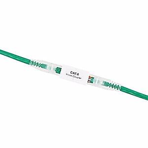 Iwillink RJ45 Coupler Ethernet Connector, Female to Female RJ45 Connector for Cat7 Cat6 Cat5e Cat5 Ethernet Cable, Extender Adapter, 10 Pack, White