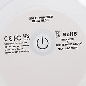 Hyuduo Floating Pool Ball Light Colorful Solar Energy Auto Charging No Battery Required IP68 Waterproof Weatherproof Remote Control Premium PVC Swimming Pool,Garden Decoration,etc