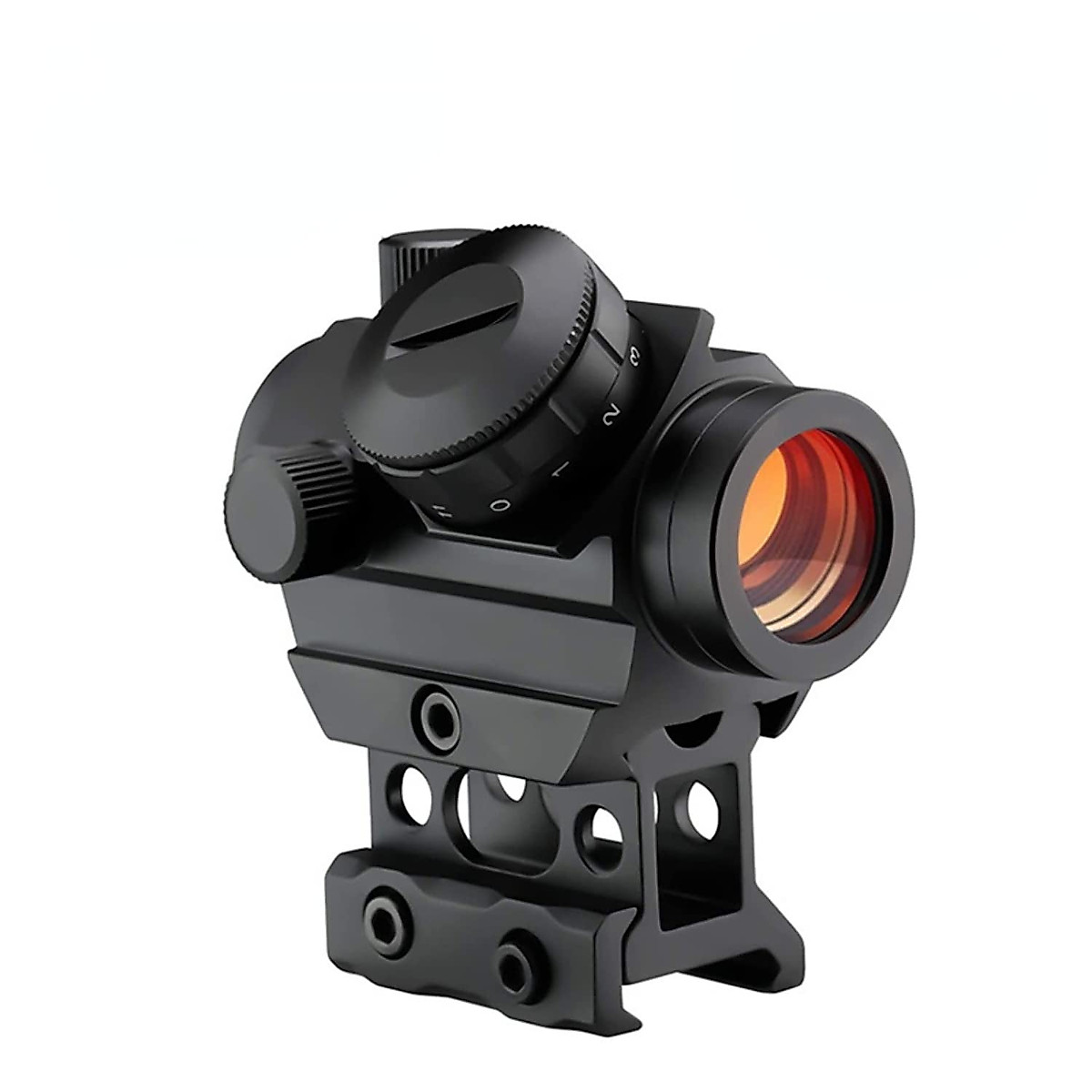 Red Dot 1x20mmSight Rifle Scope Collimator Dot with 11mm/20mm Rail Mount