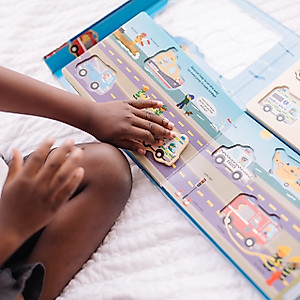 Melissa & Doug Book & Puzzle Play Set: On The Farm