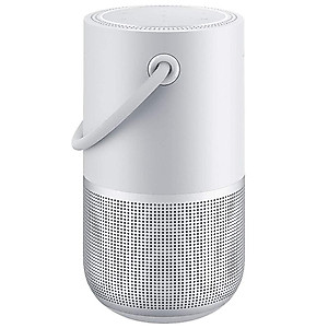 Bose Portable Smart Speaker — Wireless Bluetooth Speaker with Alexa Voice Control Built-In, Silver