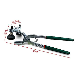 33" x 13.5" x 9"Paintless Dent Repair Kit Car Door Fender Edge Repair Tool Auto Body Pliers Heavy Duty Car Door Panel Fix Portable Metal Crimp Vise Car Fender Panel Leaf Edge Pliers Repair Tools Green