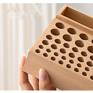 Leather Tool Holder, 100 Holes Storage Rack, Professional Leathercraft Tool Holder Rack Stand, Leather Craft Tool Holder Box, Hand Work Holder Stand Organizer, Leathercraft Accessories