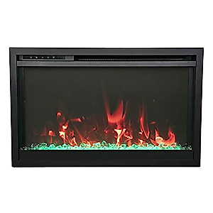 Amantii TRD Extra Slim 33" Traditional Electric Fireplace