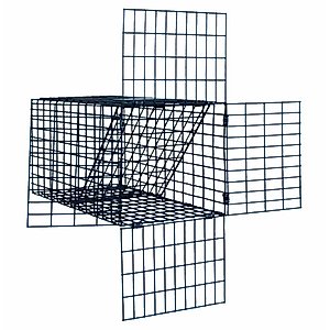 "OWDE" 5" One-Way Door Excluder –Professional Black Mesh Evictor Trap by Wildlife Control Supplies –Safe and Effective Pest Control for Commercial and Residential Use –Great for Barns, Garages & Sheds