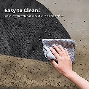 Guisong Turkey Fryer Cover for CreoleFeast/King Kooker, Waterproof Cover for Crawfish Boiler Outdoor Deep Fryer Seafood Boil Pot, Protective Cover for Seafood Boil Pot and Burner kit-Black-15.7" x 15.7" x 19.7"