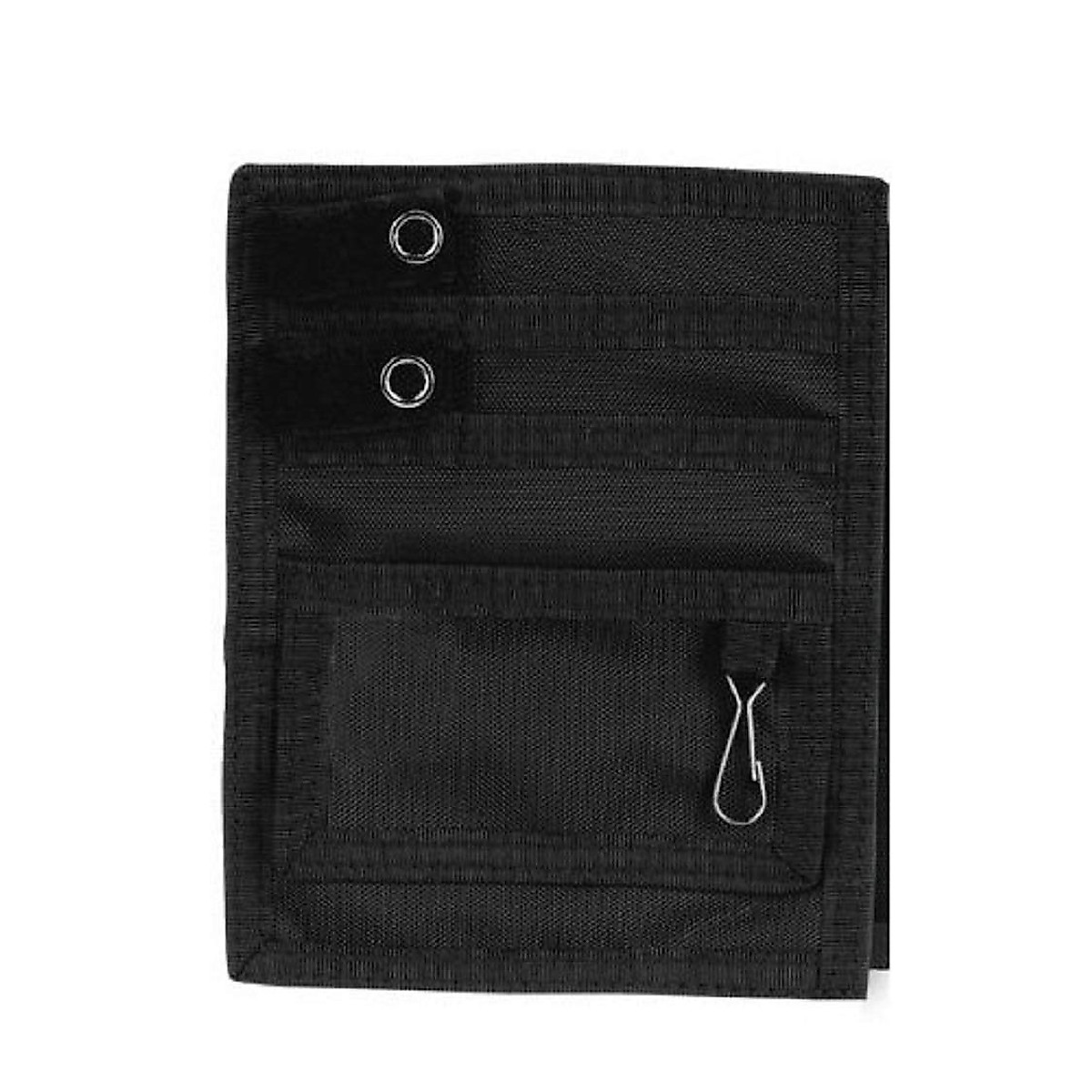 Elite Medical Instruments EAO-314-B EMI Nylon 5 Pocket Nurse Scrub Organizer, Black