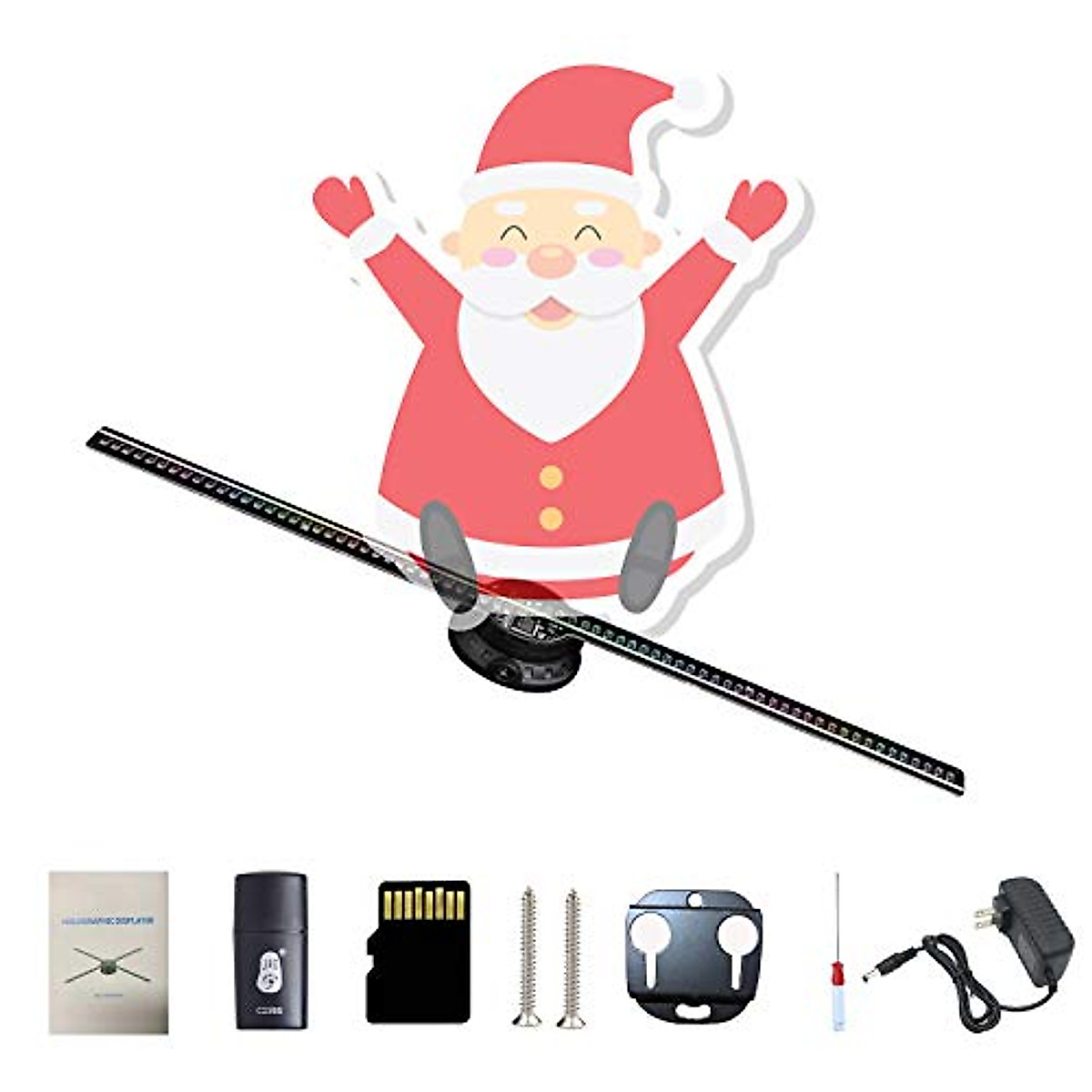 16.5 inches 3D Hologram Fan with Stand