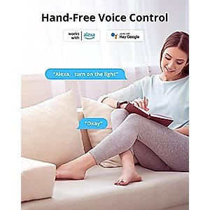 SONOFF S31 WiFi Smart Plug with Energy Monitoring, 15A Smart Outlet Socket ETL Certified, Work with Alexa & Google Home Assistant, IFTTT Supporting, 2.4 Ghz Wi-Fi Only 2-Pack