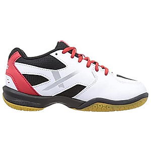 YONEX(ヨネックス) Unisex's Badminton Shoe, White/red, 8.5
